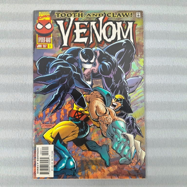 Venom: Tooth and Claw #3 (Marvel Comics) FINAL Issue (Joe St Pierre ...