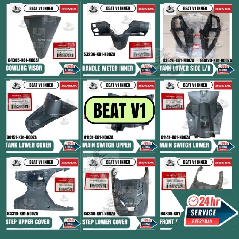 HONDA BEAT 110 V1 K81 Body Inner Set Original Bahagian Part Inner ...