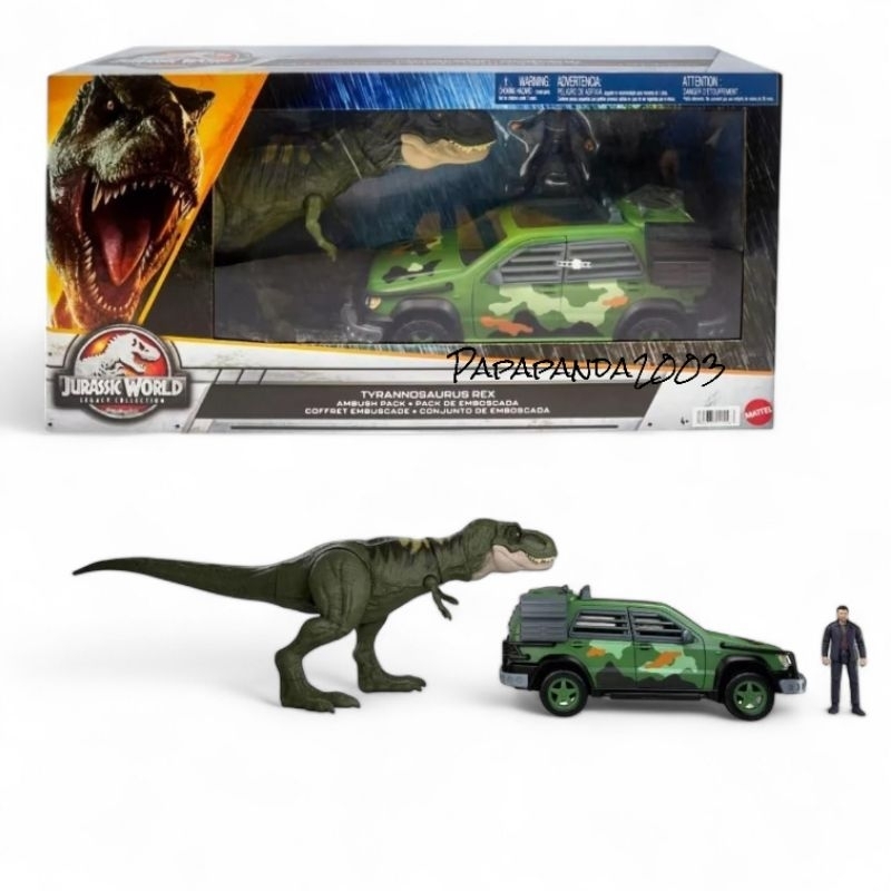Jurassic World Legacy Collection Tyrannosaurus Rex Ambush Pack Jurassic ...