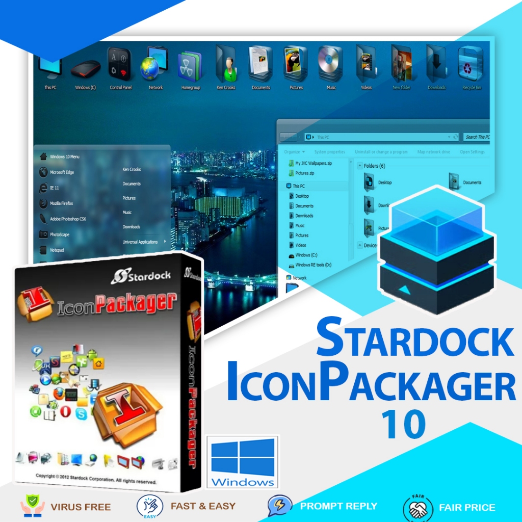 Stardock IconPackager 10 2024 Latest Full Version | Lifetime | Change ...