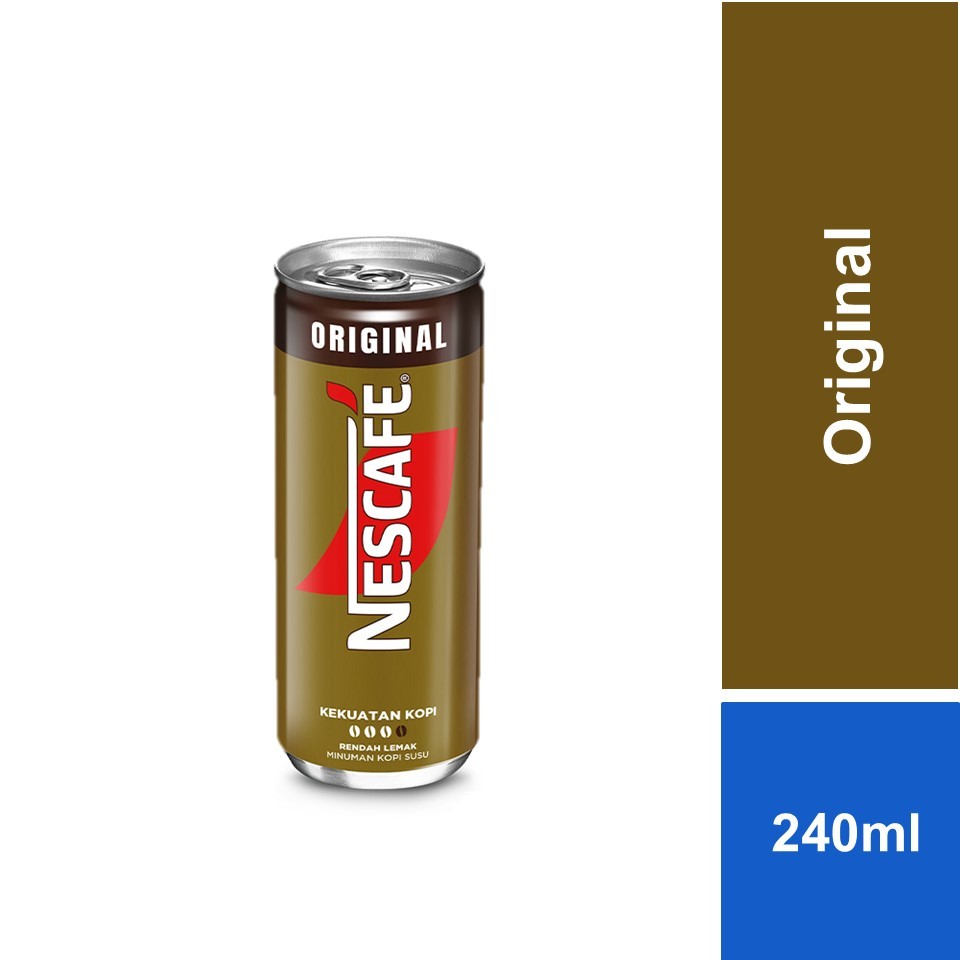 NESCAFE Original Can 240ml (Halal) | Shopee Malaysia