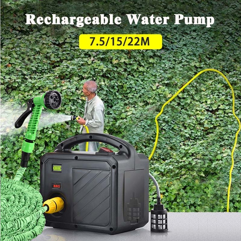 Rechargeable Water Pump Vegetable Watering Machine Electric Water Pump ...
