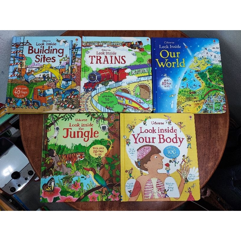 (ENG) Usborne Look Inside Series Children's Book | Shopee Malaysia