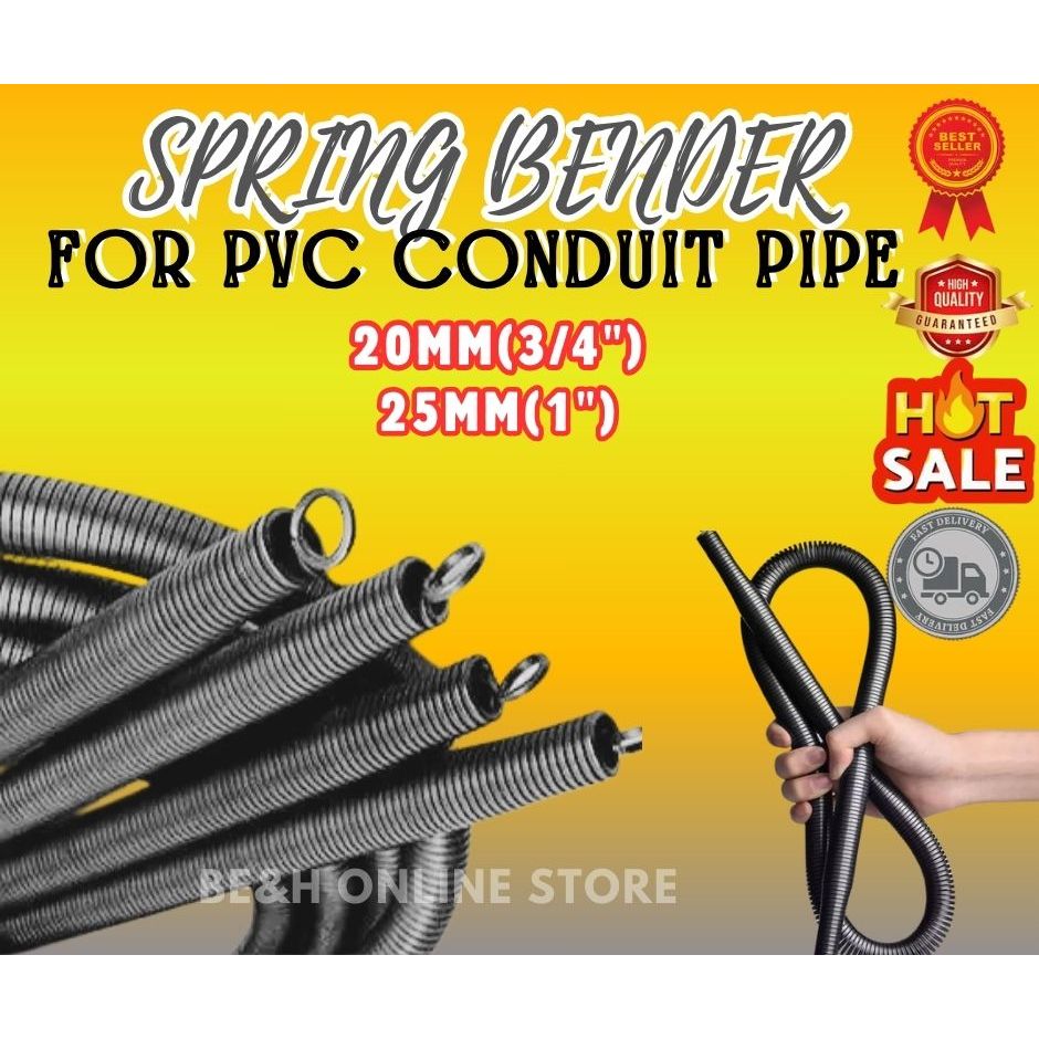 SPRING BENDER For PVC Conduit Pipe Wiring Copper Tube Bender Inner ...