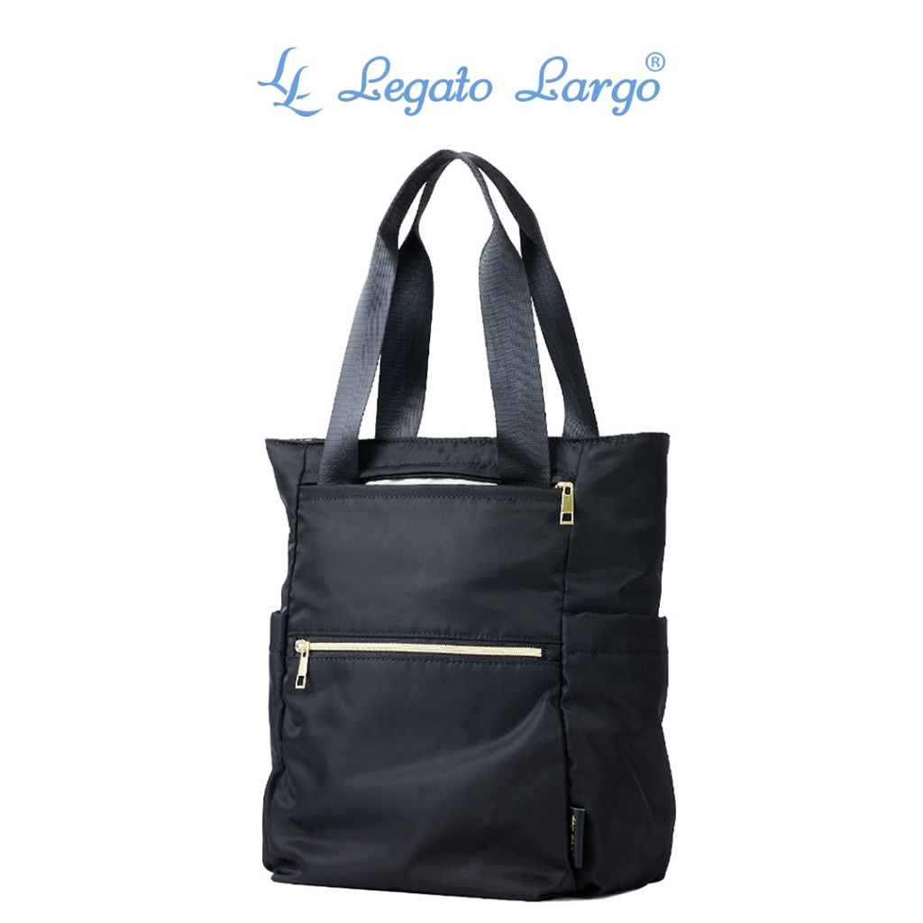 Legato Largo Casual Polyester 2way Tote Backpack / Tote Bag (13L ...