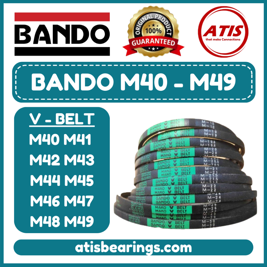BANDO SINGER Mesin Jahit Industri Sewing Machine Belt - V Belt M40 M41 ...