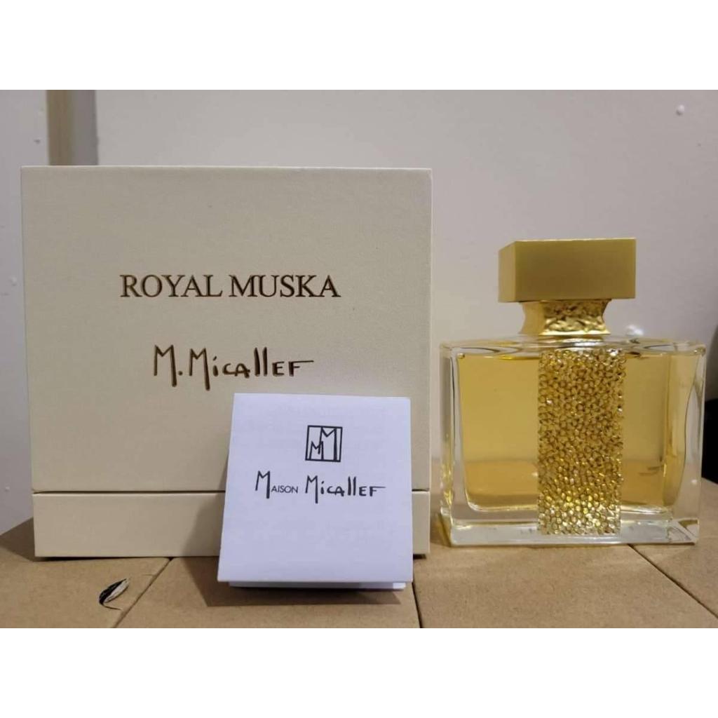 ORIGINAL M.MICALLEF ROYAL MUSKA EDP 100ML PERFUME FOR WOMEN | Shopee ...