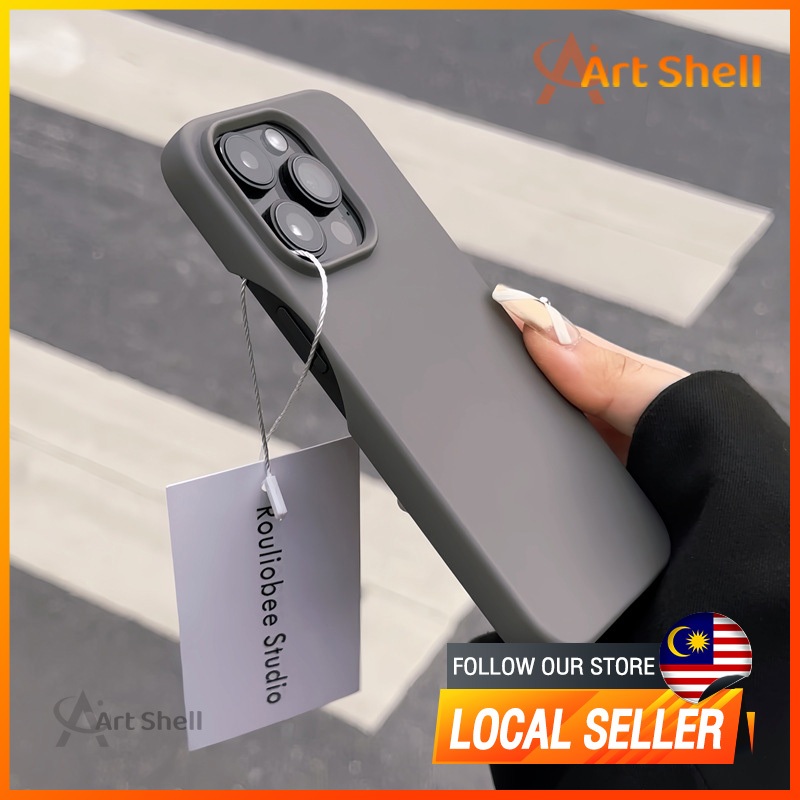 Compatible with iPhone 16 Pro Max 15 14 13 12 11 Half Package Skin Feel ...