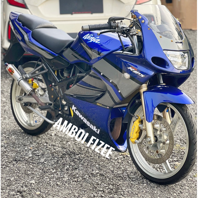 KAWASAKI RR150 COVERSET MALAYSIA CUSTOM AIRBRUSH 30th ANNIVERSARY ...