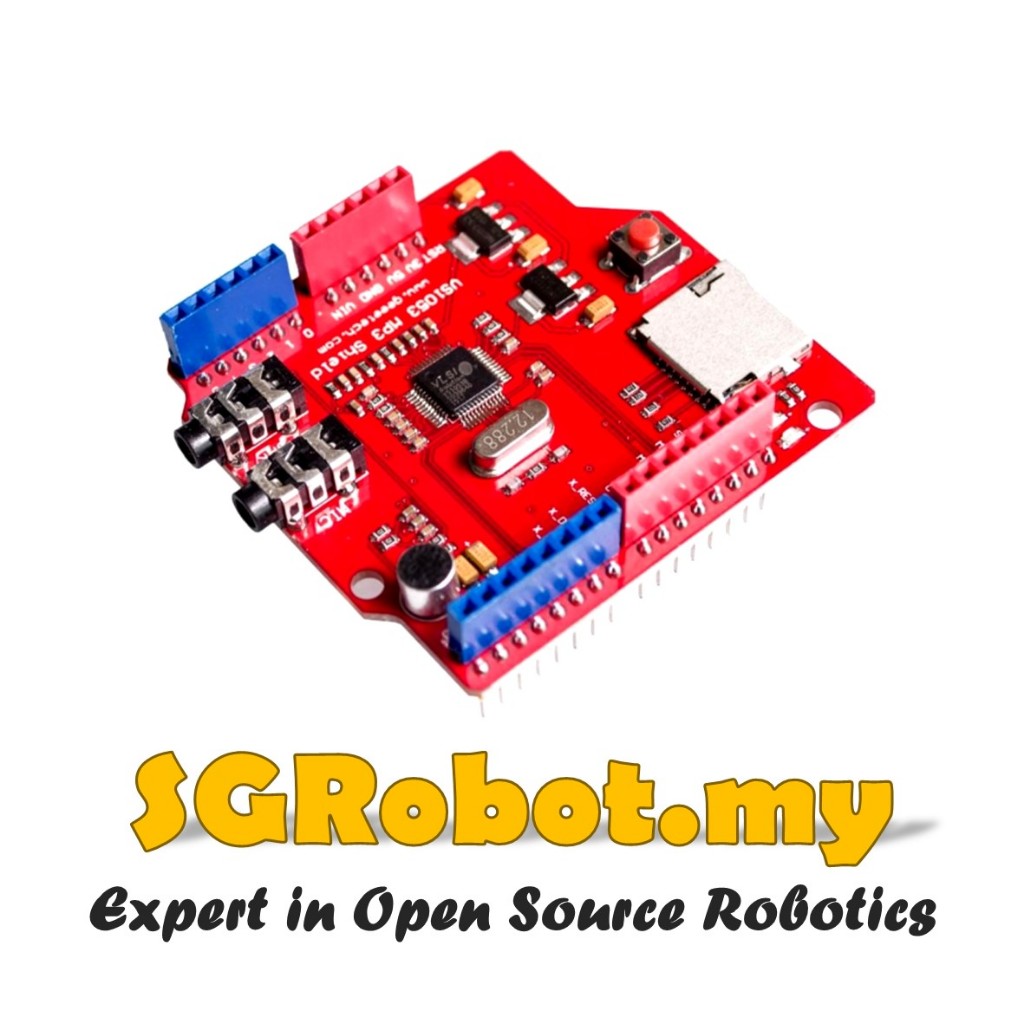 MP3 Shield for arduino VS1053 module | Shopee Malaysia