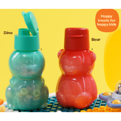 *Exclusive Frog Ready Stok* Tupperware Eco Bottle Frog / Dino & bear ...