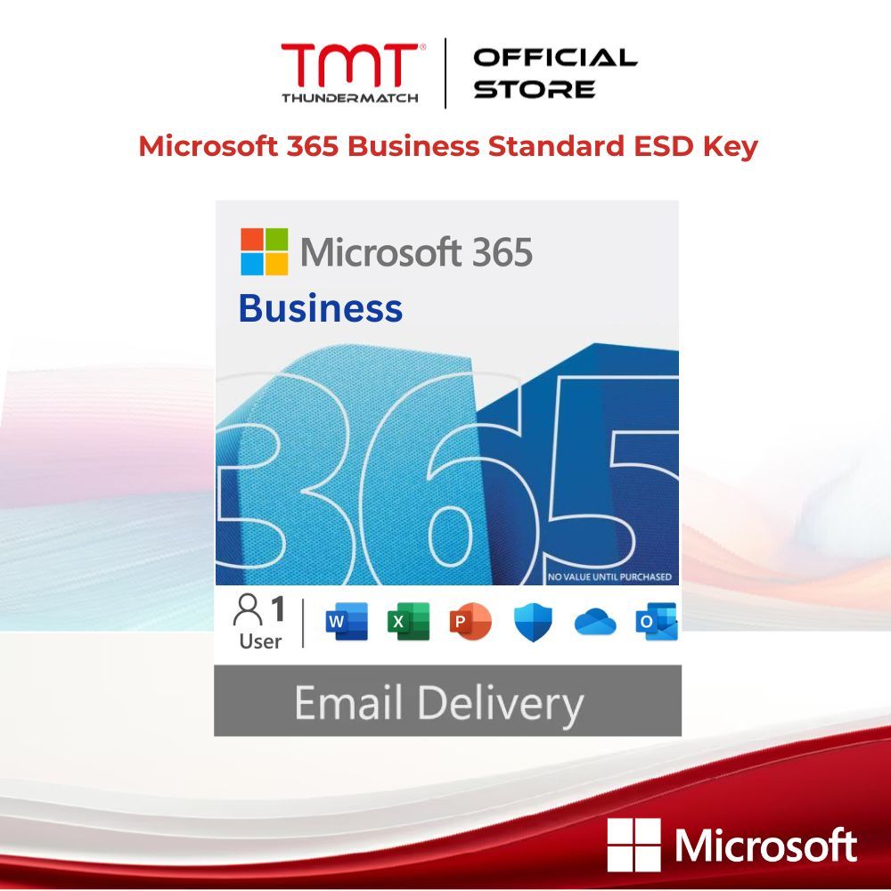 Microsoft 365 Business Standard ESD | License Key for PC/Mac | 1YR Subscr | KLQ-00209 | Shopee ...