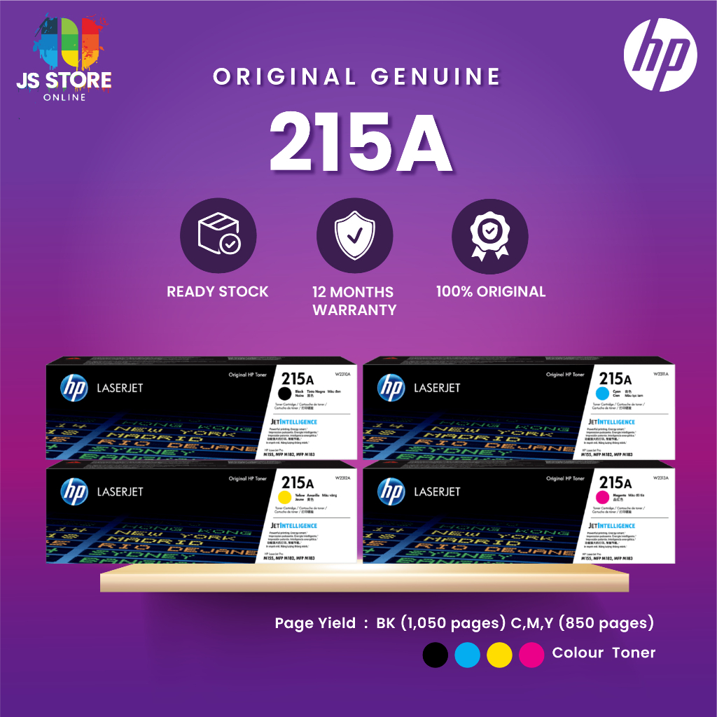 [🎁HOT DEAL🎁]HP 215A LaserJet Toner Cartridge HP W2310A, W2311A, W2312A ...