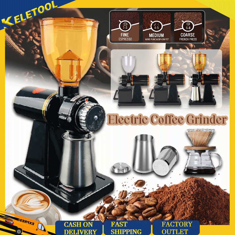 ELECTRONIC COFFEE GRINDER AUTOMATIC Electric coffee bean purefresh ...