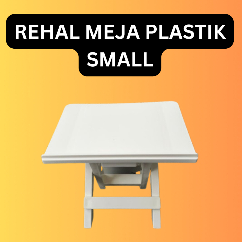 READING TABLE WHITE SMALL REHAL MEJA PLASTIK PUTIH KECIL REHAL MEJA ...