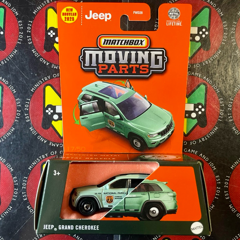 Matchbox Moving Part Jeep Grand Cherokee | Shopee Malaysia