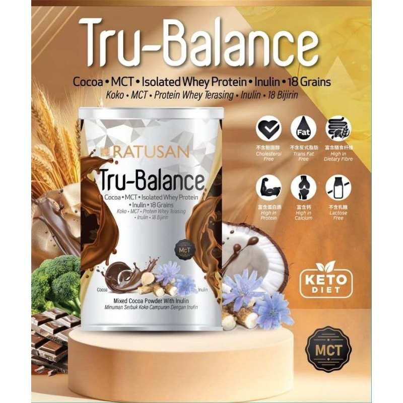 Ratusan New Tru-Balance MCT, Isolated Why Protein 450g | Shopee Malaysia