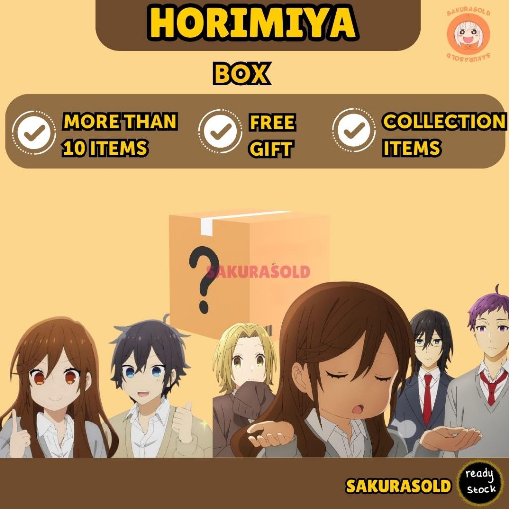 Horimiya Gift Box Horimiya Keychain Hori Miyamura Stickers Postcard Keychain Horimiya Pin Badge ...