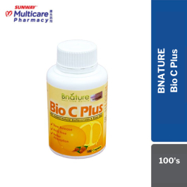 Bnature Bio C Plus Vitamin C 1000mg (30's / 100's) | Shopee Malaysia