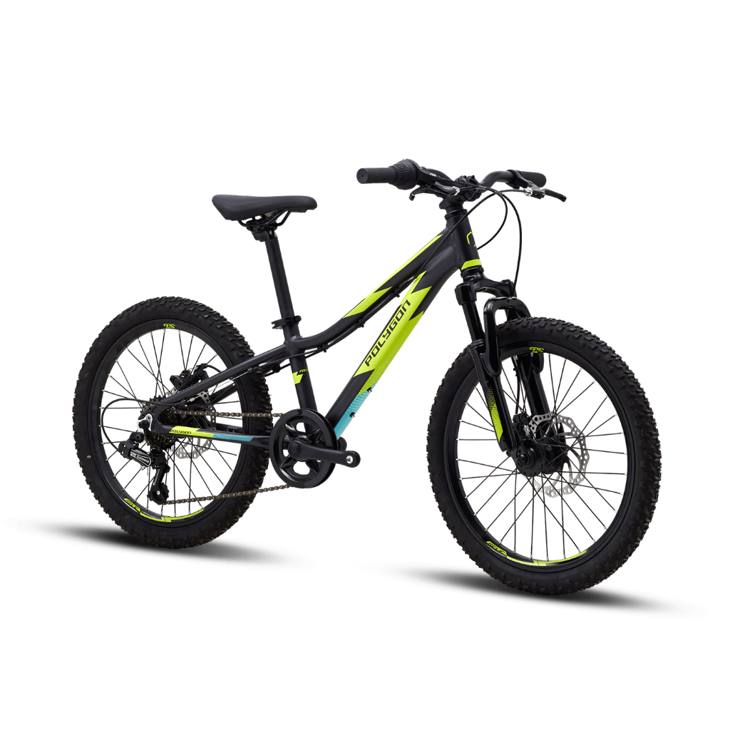 Polygon Relic 20 inch Kids Mountain Bike Suspension with gear | Shopee ...