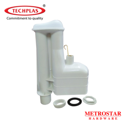 TECHPLAS PLASTIC CIRSTEN SQUARE SYPHON, CAN FIX ON ALL PLASTIC H/L & L ...
