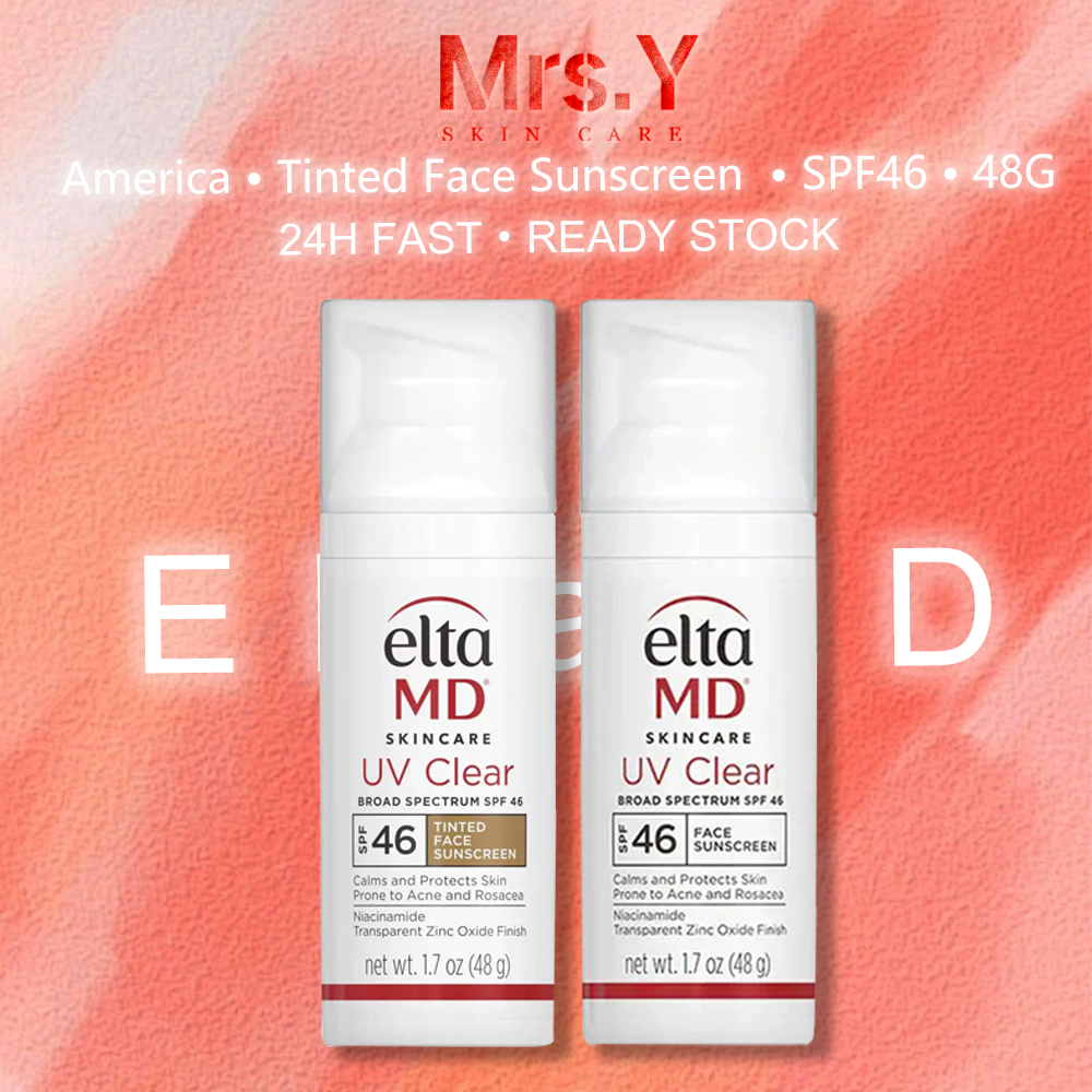 Ready Stock ️Elta MD UV Clear Facial Tinted Sunscreen SPF 46, Broad Spectrum Sport Sensitive ...