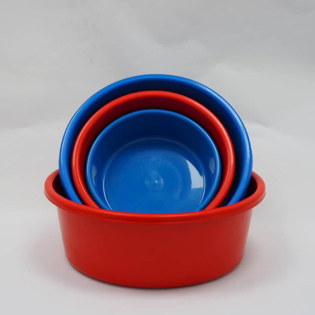 Royalware Round Plastic Wash Basin / Basin Plastik / Basin Cuci Sayur Buah Buahan | Shopee Malaysia