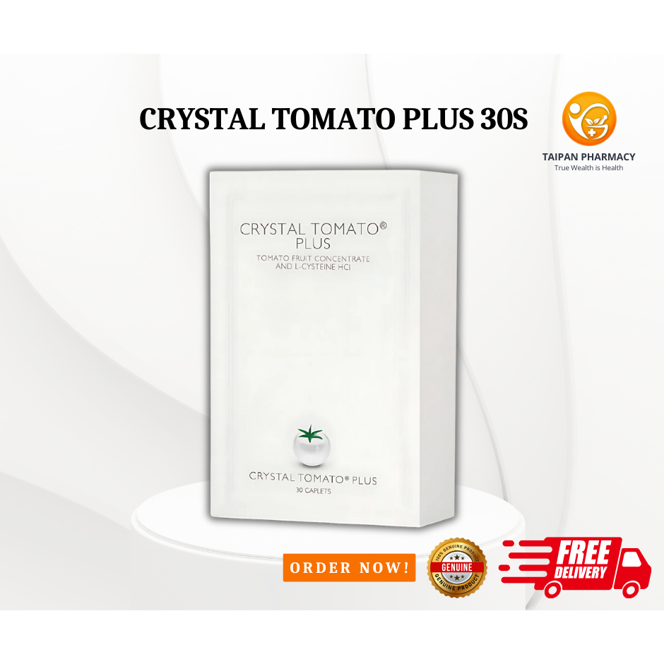 Crystal Tomato Plus 30 Caplets | Shopee Malaysia