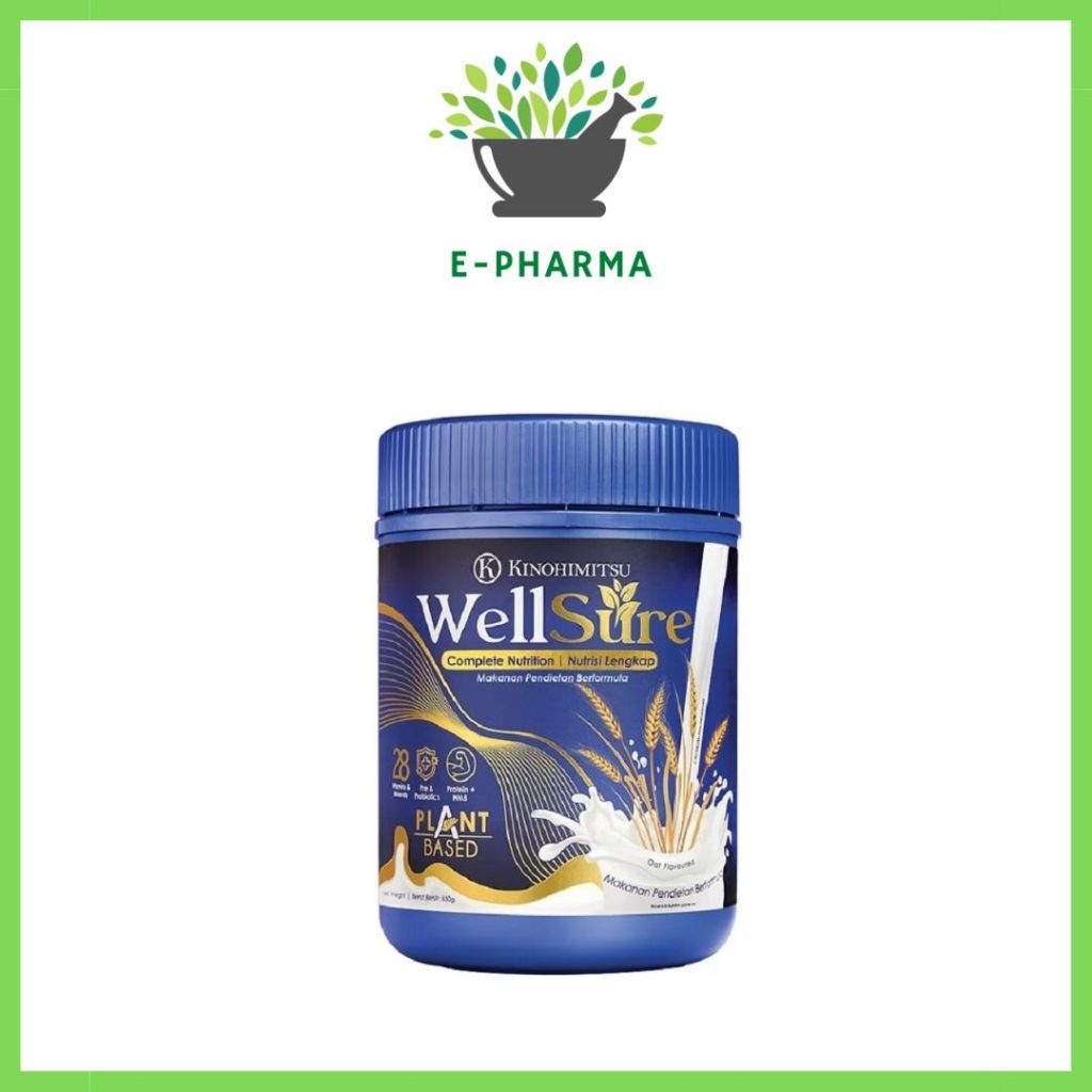 KINOHIMITSU Wellsure Plant Based Complete Nutrition 850g | Shopee Malaysia