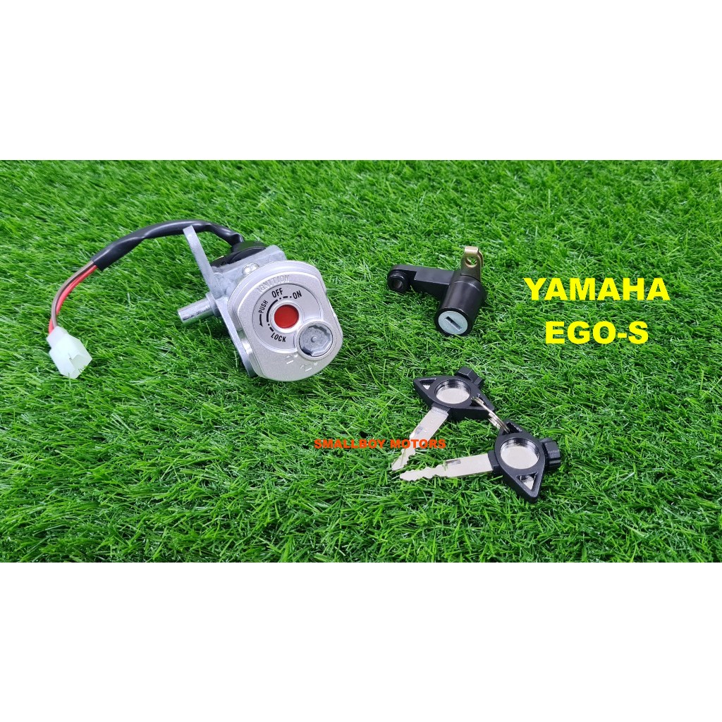 YAMAHA EGO-S FRONT REAR MAIN SWITCH HANDLE SEAT KEY KUNCI DEPAN BELAKANG SET EGOS EGO S | Shopee ...