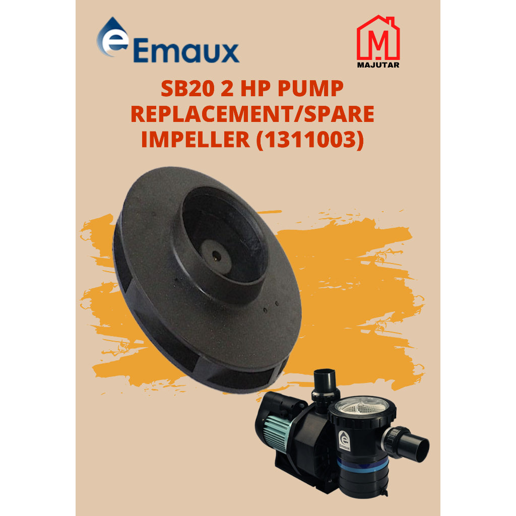 Emaux (1311003) SB Series SB20 2Hp Impeller | Shopee Malaysia