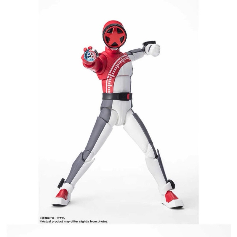 SHF Bakuage Sentai Boonboomger Red power ranger | Shopee Malaysia
