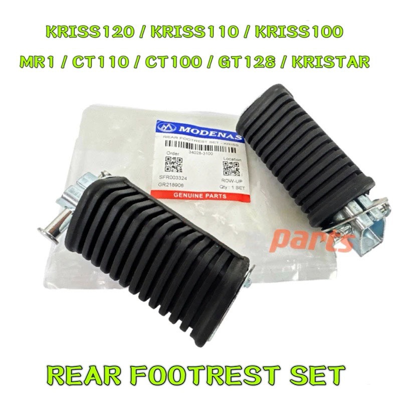 MODENAS KRISS REAR FOOTREST 0 FOOT REST TEMPAT LETAK KAKI PIJAK BELAKANG KRISS100 KRISS 100 ...