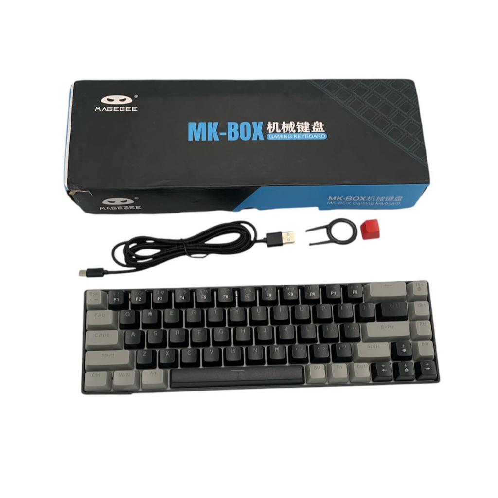 MageGee MK-Box Mini Portable Mechanical Gaming Keyboard, 65% Layout ...