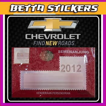 2024 Size Roadtax Sticker / Car Plat Sticker / VIP Sticker / Touch & Go ...