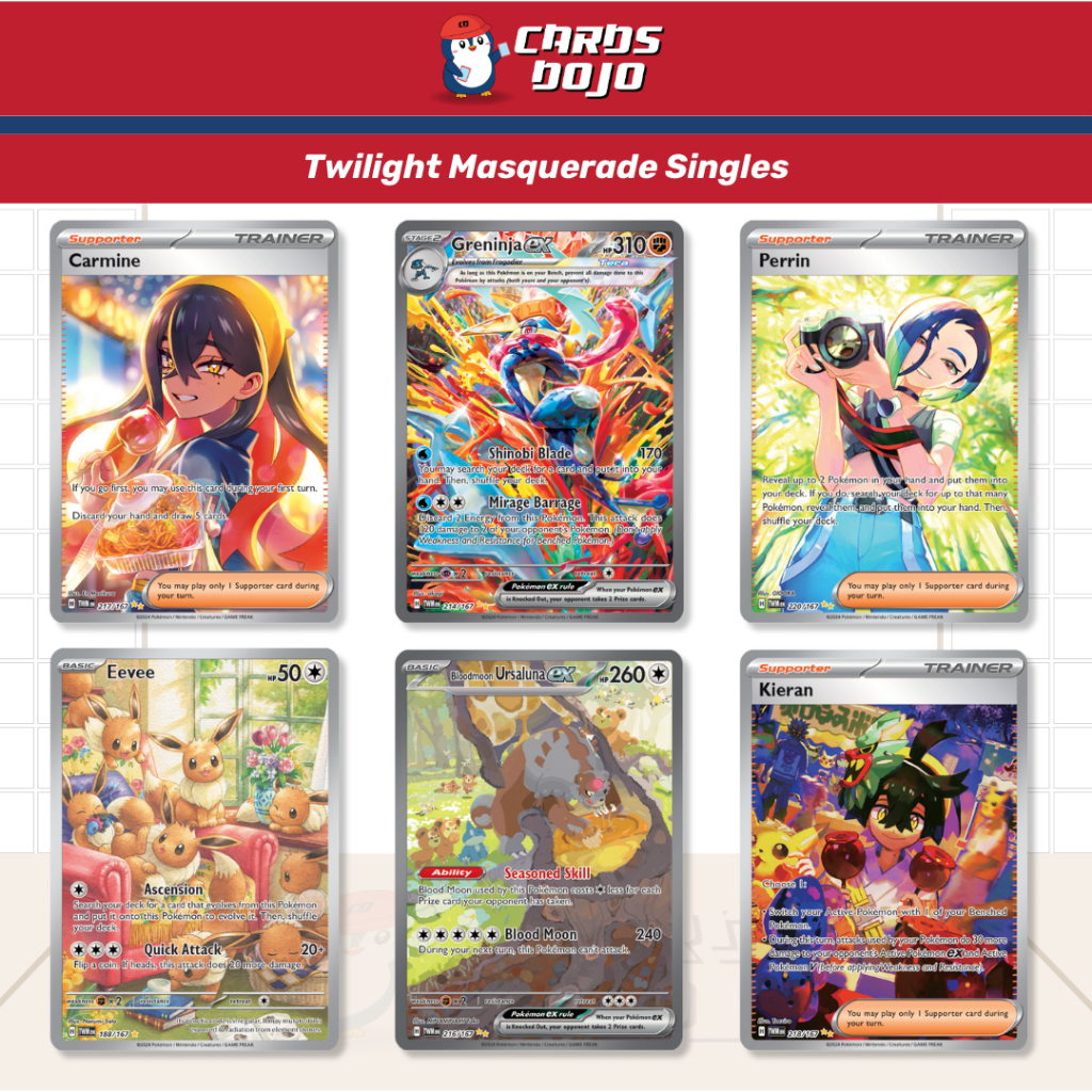 [READY STOCK] Twilight Masquerade Singles SIR/IR Pokemon TCG English ...