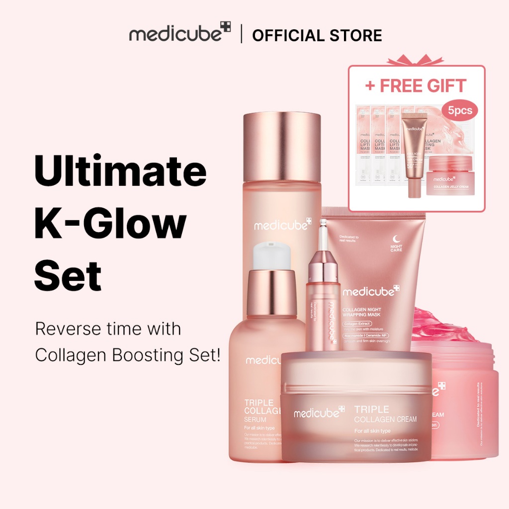 [medicube official] Ultimate K-Glow Collagen Set (+Free Gifts) | Shopee ...