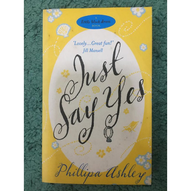 JUST SAY YES (VINTAGE PRELOVED NOVEL) | Shopee Malaysia