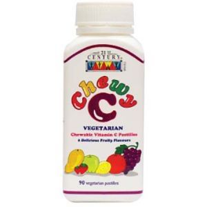 21ST CENTURY CHEWY CVEG PASTILE 90'S CHEWABLE IMMUNITY KIDS CHILDREN ...