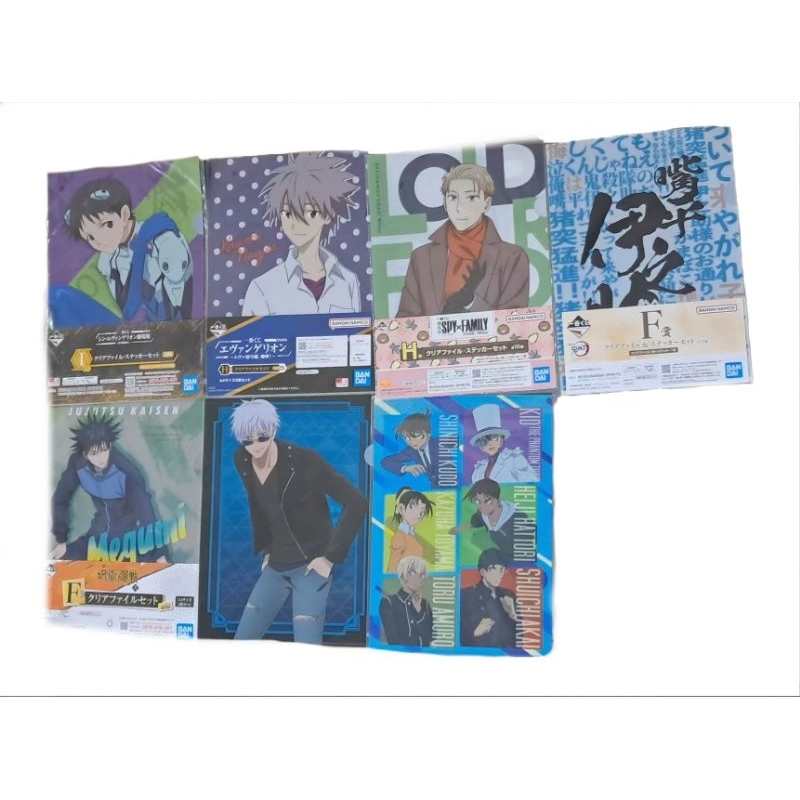 Anime A4 File/Eva/Shinji/Kaoru/Spy X Family/Loid Forger/Jujutsu Kaisen ...