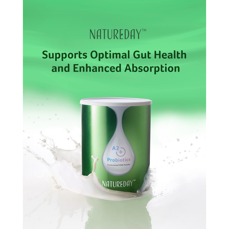Natureday A2+ Probiotics Milk Powderg - 850g (Ready Stock) | Shopee ...