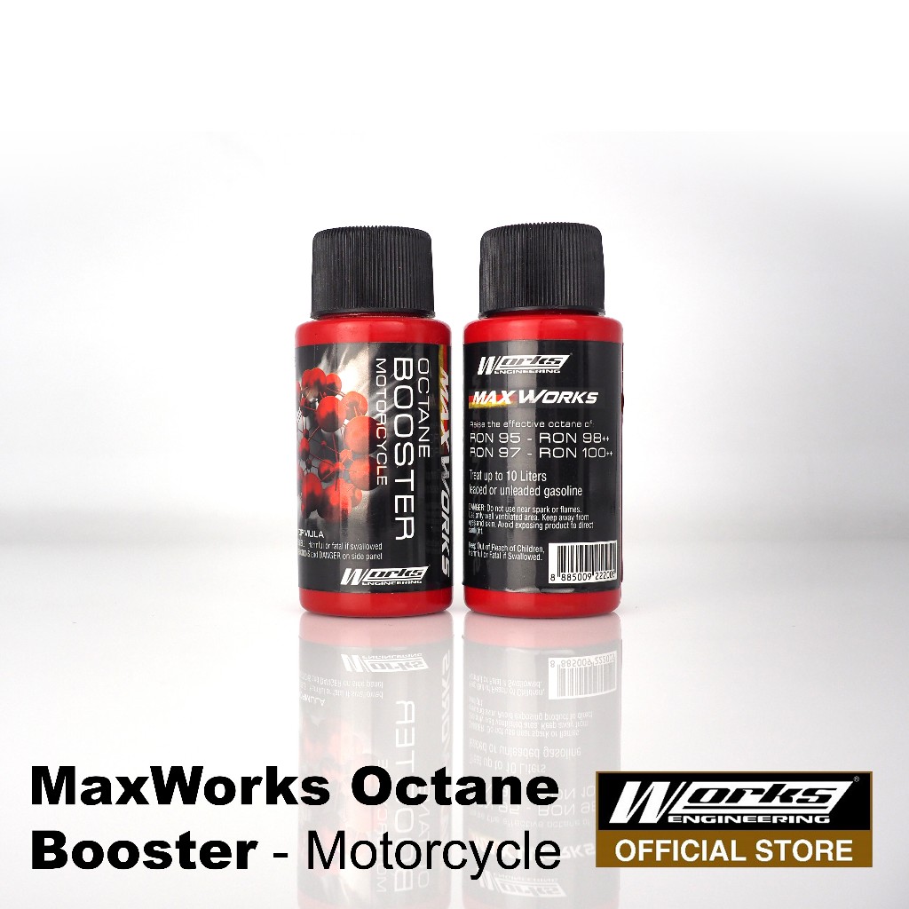 Octane Booster Motorcycle Maxworks Works Engineering (50ml) | Shopee ...