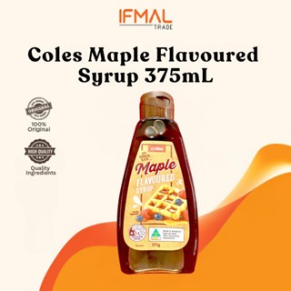 Coles Maple Flavoured Syrup 375ml | For Pancake Waffle | Sirap Maple ...