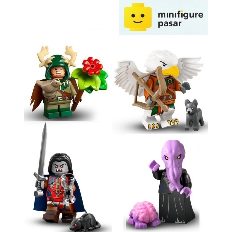Lego Collectible Minifigures Dungeons & Dragons 71047 - Halfling Druid ...