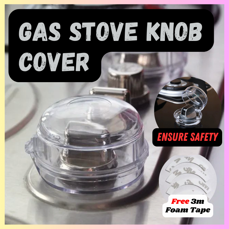 Gas Switch Cover Children Safety Home Kitchen Gas Cooker Button Knob ...