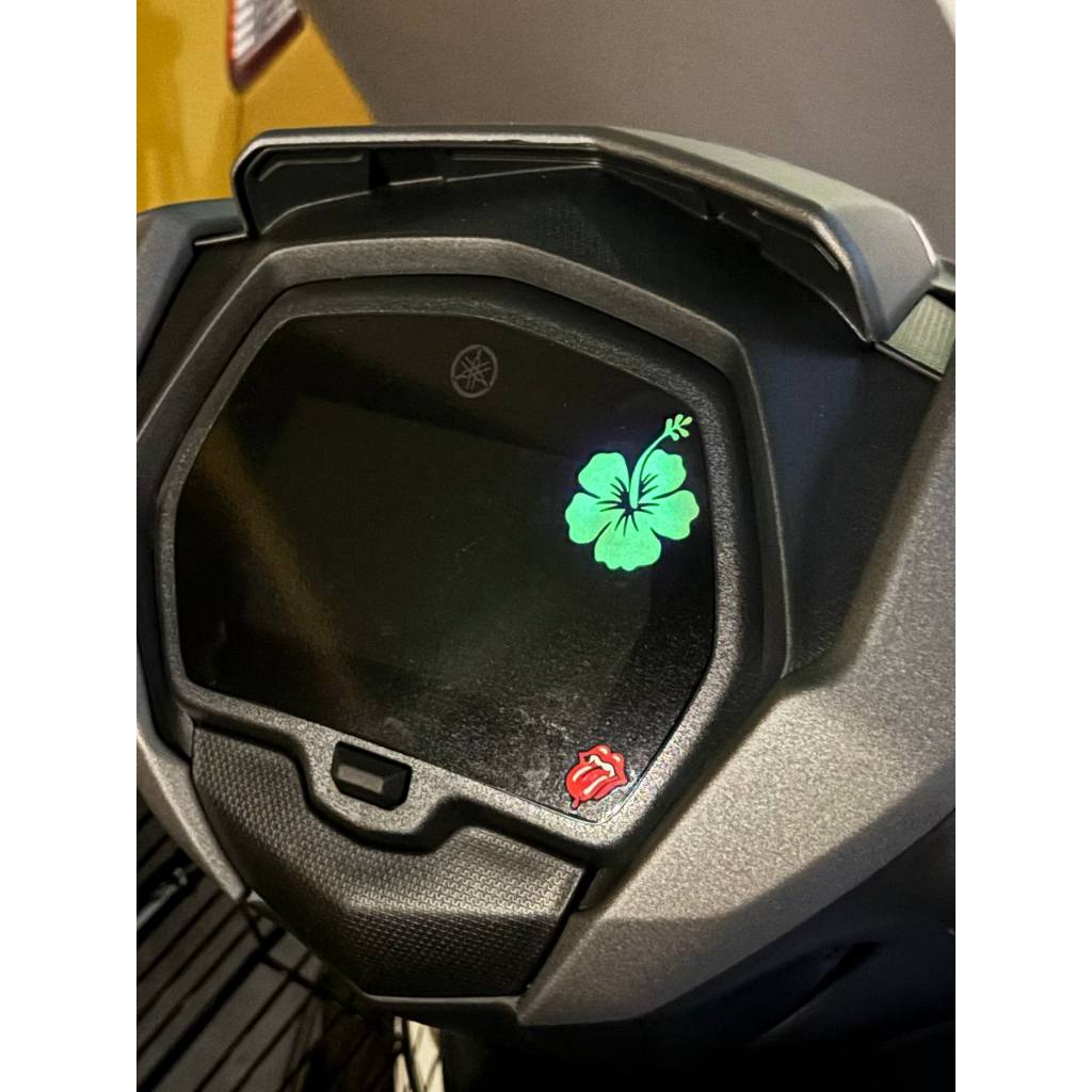 STICKER BUNGA RAYA GLOW IN THE DARK | STICKER MOTOR | STICKER KERETA ...