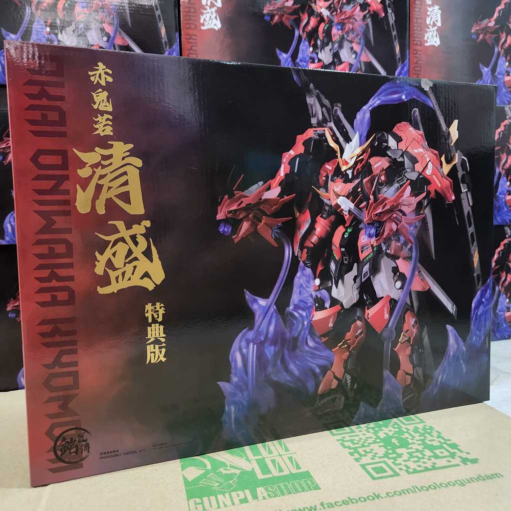MJZ Studio Akai Oniwaka Kiyomori Model Kits / 铭匠传 赤鬼若-清盛 拼装模型 | Shopee ...