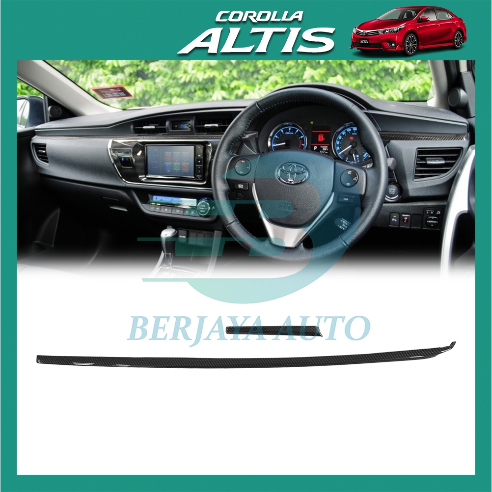 Toyota Altis E170 Front Panel Upper Lining Carbon Decoration For Toyota ...