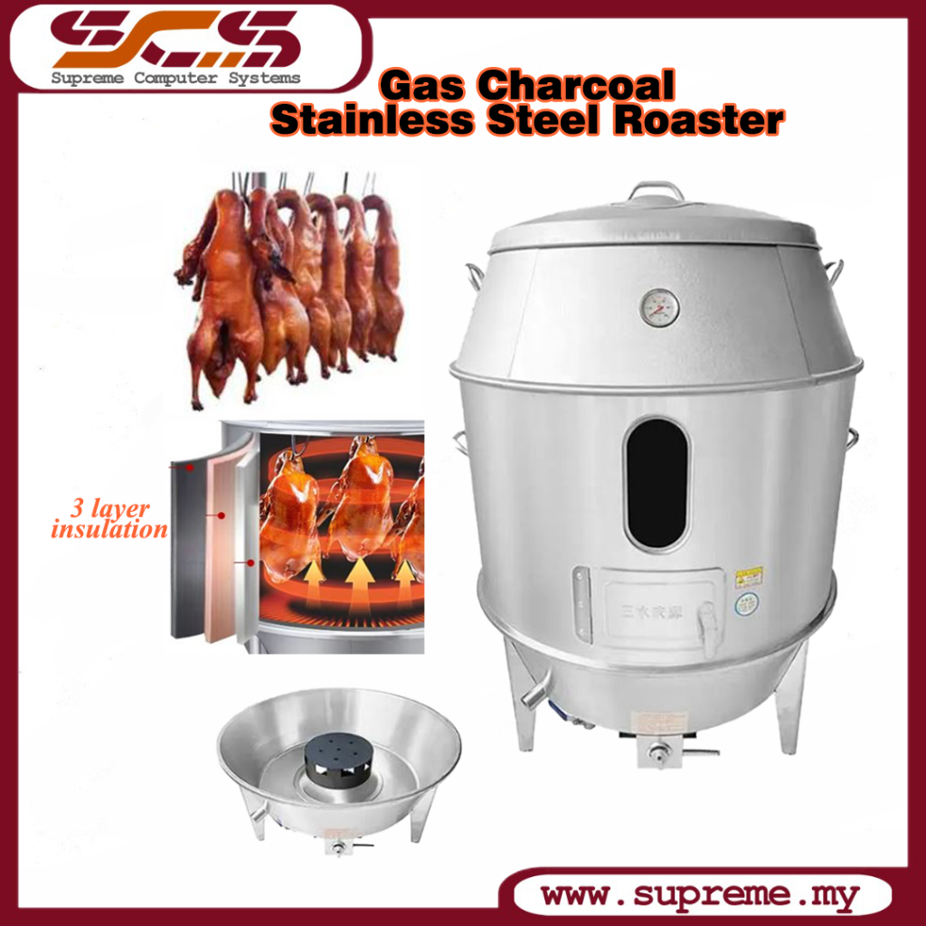 Commercial Stainless Steel Roaster Gas Charcoal Roast duck / Chicken ...