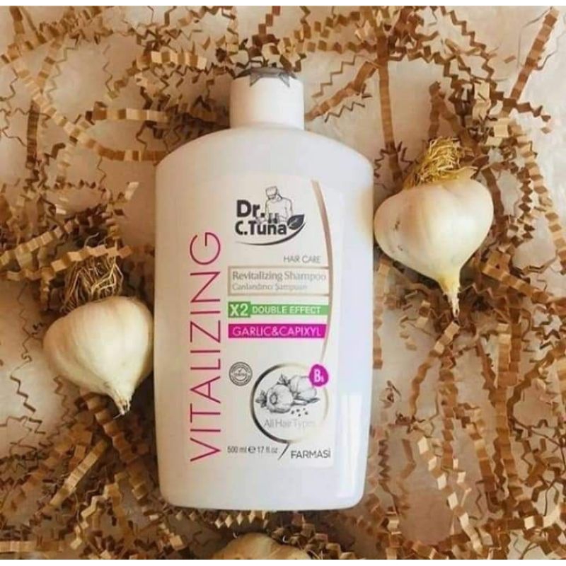 Shampoo FARMASI DR C TUNA GARLIC Capixyl Revitalizing Hair Set | Shopee ...